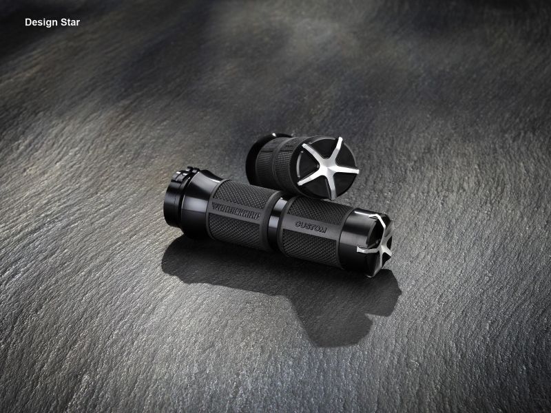 Handlebar Grips, Star Design