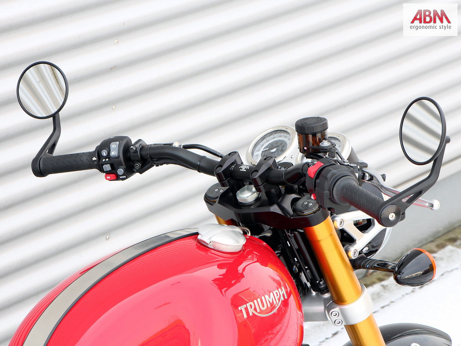 Triumph Thruxton R Handlebar Conversion Kit With Heated Grips